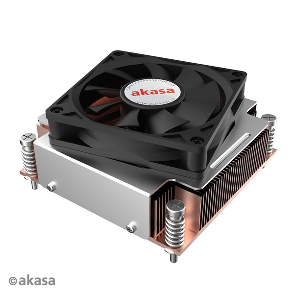 Akasa 2U cooler for Intel Core i7 & Xeon, LGA1700 compatible - Jimms.fi