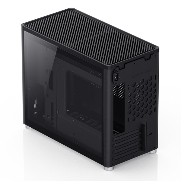 Jonsbo D30 Black, mATX -kotelo, musta - Jimms.fi